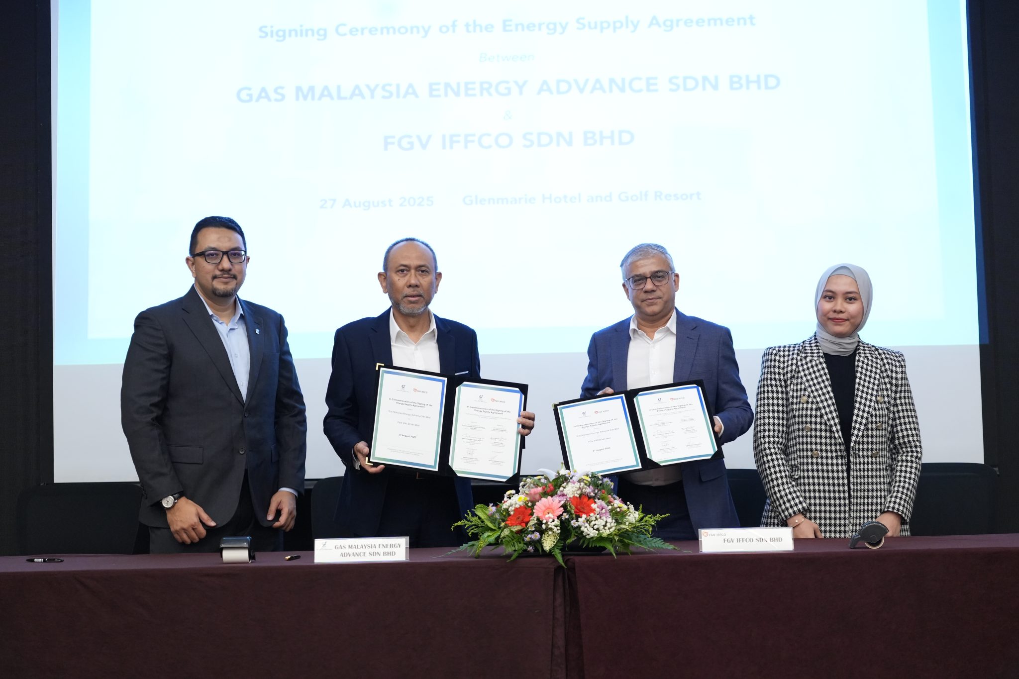 Gas Malaysia Energy Advance Seal 15-Year Energy Supply Agreement with ...